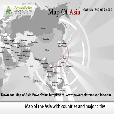 Mapa De Asia Ppt