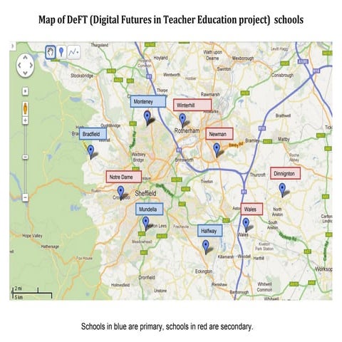 Map of schools | PPT