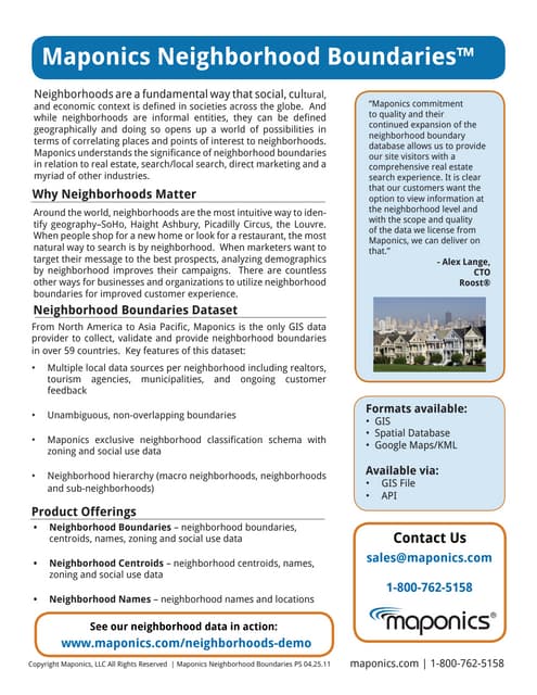 Maponics zip-code-boundaries-ps-011011 | PDF | Technology & Computing