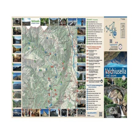 Valchiusella nel cuore: mappa illustrata della Valchiusella | PDF