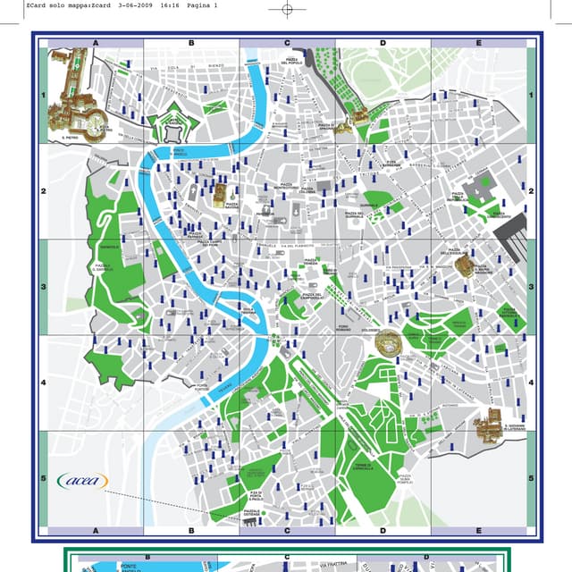 Mappa dei nasoni | PDF | Europe Travel | Travel Locations