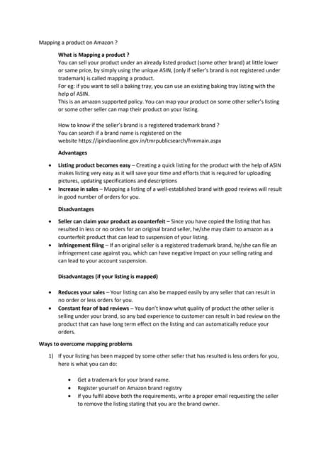 Seller Holiday calendar 'One Pager' | PDF