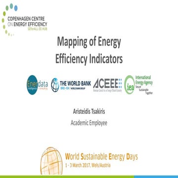 Mapping of energy efficiency indicators | PPT