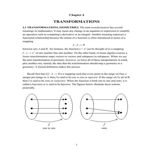 Mapping of functions | PDF