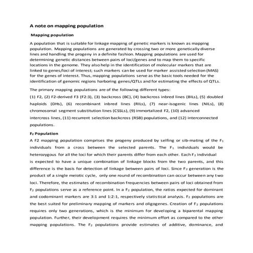 Mapping Population Doc
