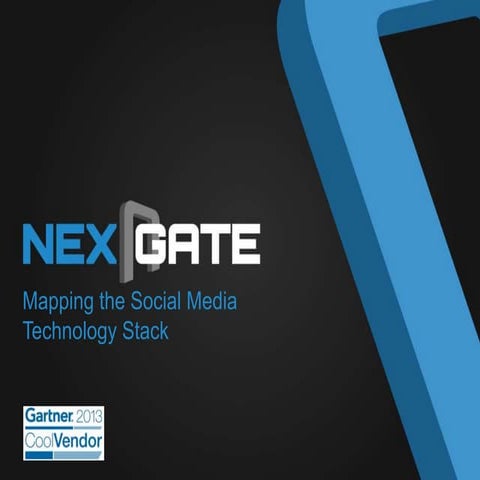 Mapping the social media technology stack | PPT