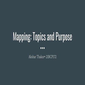 Mapping of Topics and Purpose in communication skills syllabus.pptx
