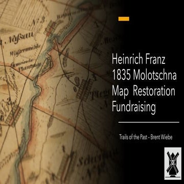 1835 Mennonite Map Restoration | PPT
