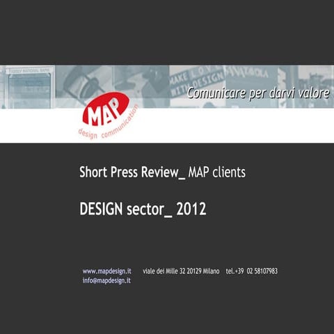 Map Press Review design_2012 | PPT