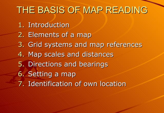 Reading & interpreting maps notes