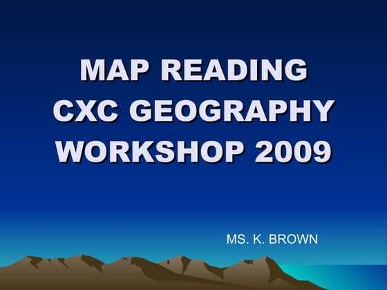 Numbering system of topographical map | PPTX | Geography | Science