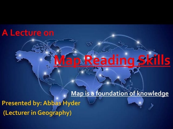 Map titles and symbols | PPT