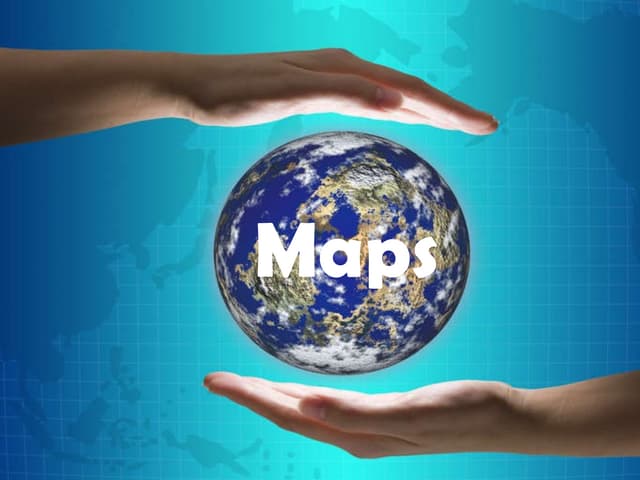 What is a map- Introduction to Map Skills Presentation | PPTX