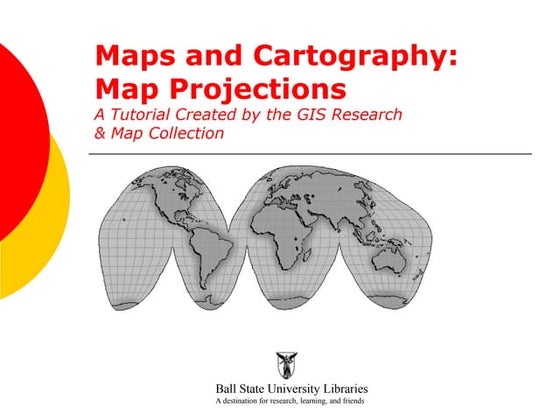Map Projections | PPT | 3-D Graphics | Computer Software and Applications