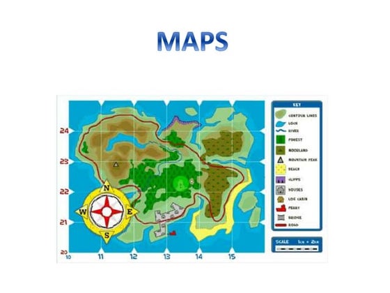 Geo skills 2 -parts of a map | PPT