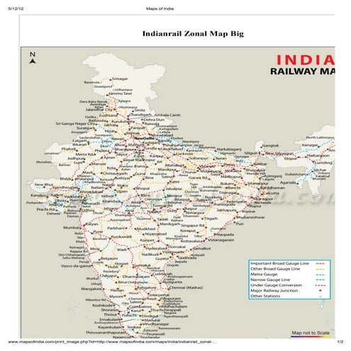 Maps of india | PDF | Geography | Science