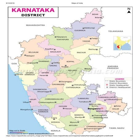 Maps of india karnataka | PDF