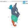 Maps Of North America Continent Region Countries In Powerpoint | PPT