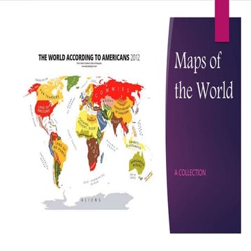 Maps of the world | PPTX
