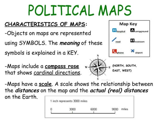 Geo skills 2 -parts of a map | PPT