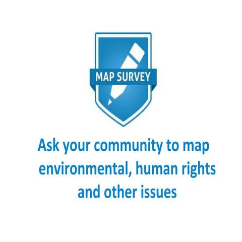MapSurvey for collaborative mapping projects | PPT