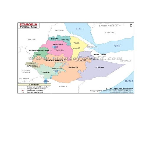 Map tigray | PDF