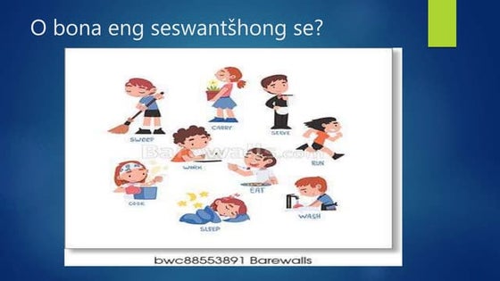 Sepedi Leleme la gae paper 1 (Maamanyi). Dibopego le melao ya tšhomišo ...