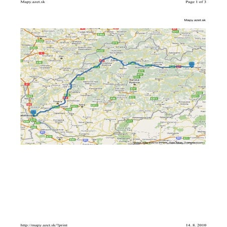 Mapy.azet.sk print | PDF