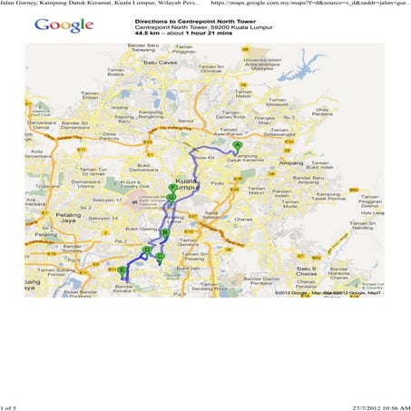 Map yanot | PDF | Travel