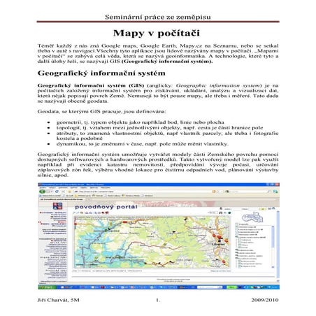 Mapy v pocítací | PDF