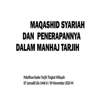 Maqasid-Syariah-dan-Penerapannya-dalam-Manhaj-Tarjih.pptx