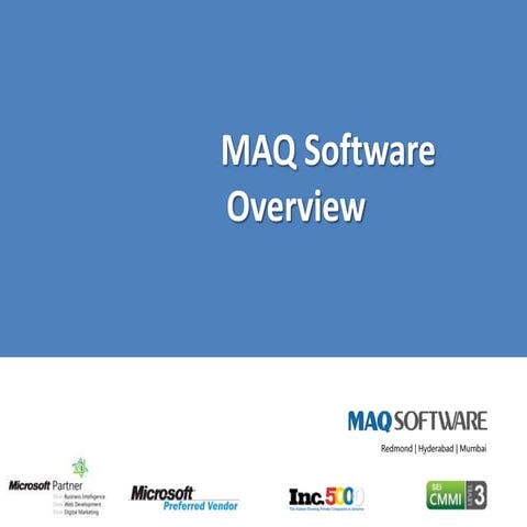 Maq Software | PPT