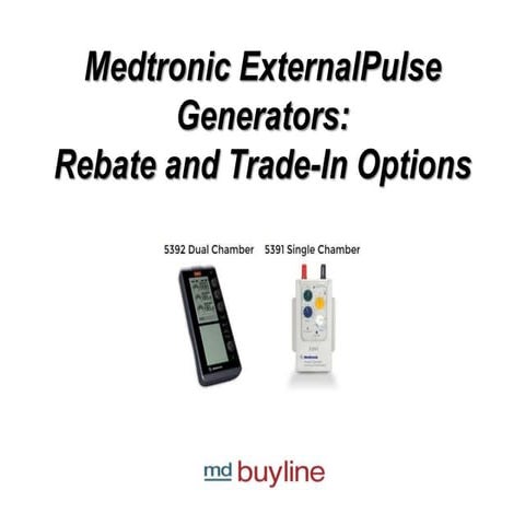 Medtronic External Pulse Generators: Rebate and Trade-In Options | MD ...