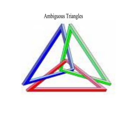Mar 2 Ambiguous Triangles | PPT