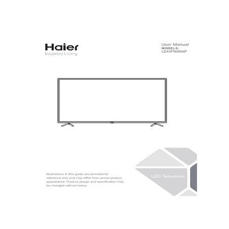 Haier User Manual |Model LE43F9000AP | Haier India's Tv |Haier Inspired ...