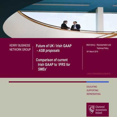 Future of Irish GAAP and IFRS for SME | PPT