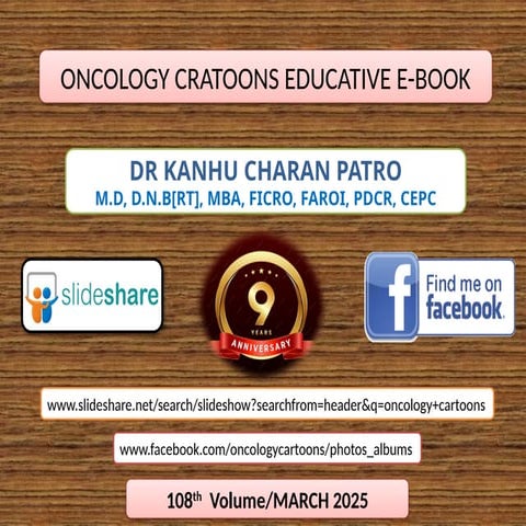 MAR 2025 ONCOLOGY CARTOONS BY DR KANHU CHARAN PATRO | PPTX