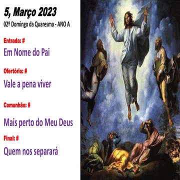Sunday Portuguese Mass | PPTX