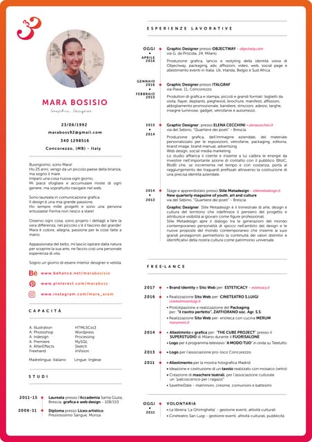 Curriculum Maria Elena TITA | PDF