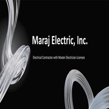 Maraj Electric, Inc. - Where Quality Work Sparks Client Satisfaction.pdf