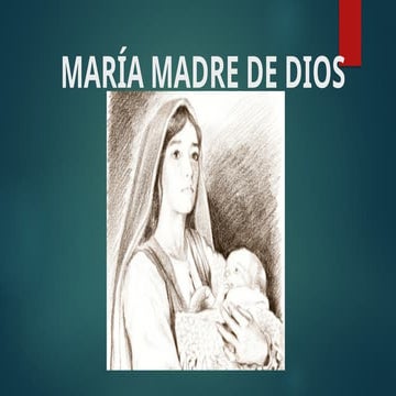 MARÍA DE NAZARETH MADRE DE JESÚS, MADRE DEDIOS | PPTX