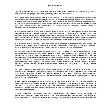 Mar a mar | PDF