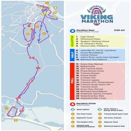 Marathon route-map-2015 | PDF