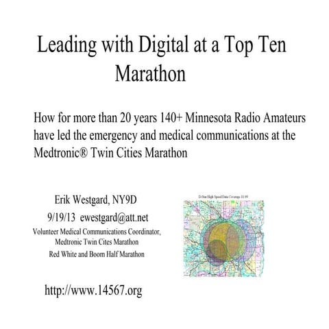 Minnesota Amateur Radio Marathon Support | PPT