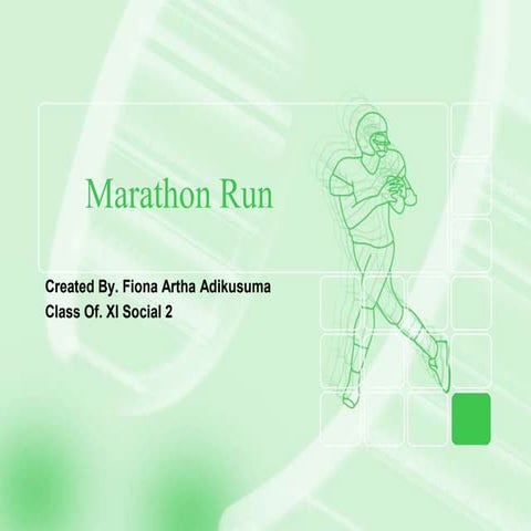 Marathon Run | PPTX