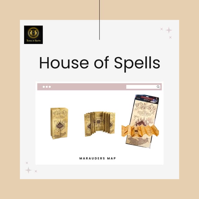 Marauders Map - House of spells | PDF