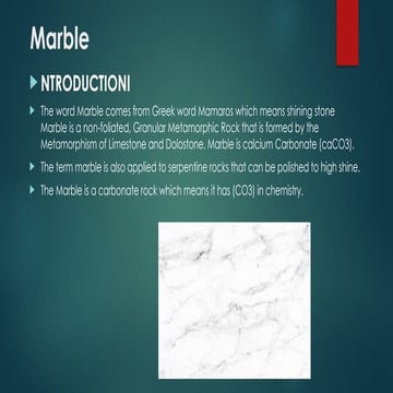 marble mode of occurence disteibution.pptx