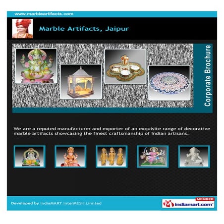 Marble Artifacts, Jaipur, Marble Swami Narayan Statue | PDF