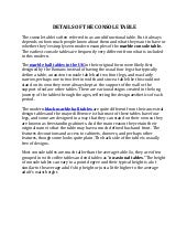 WHY WAS THE COFFEE TABLE INVENTED? | PDF