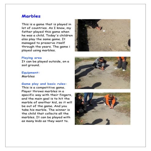 Marbles | PDF
